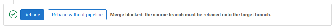 Fast forward merge · Merge requests · Project · User · Help · GitLab