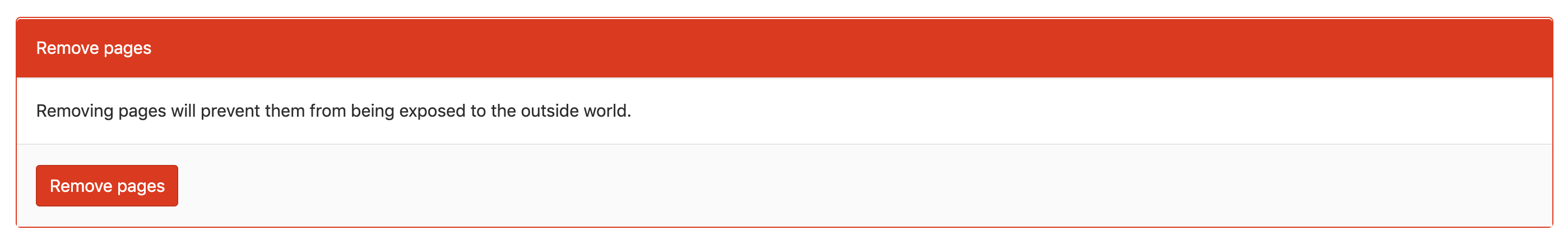 Introduction · Pages · Project · User · Help · GitLab